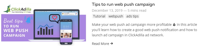 How to launch profitable Web Push Ads with traffic for India